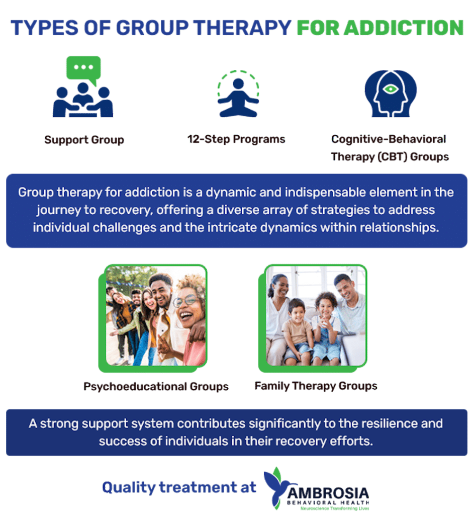 Group Therapy for Addiction Treatment in Florida - Ambrosia